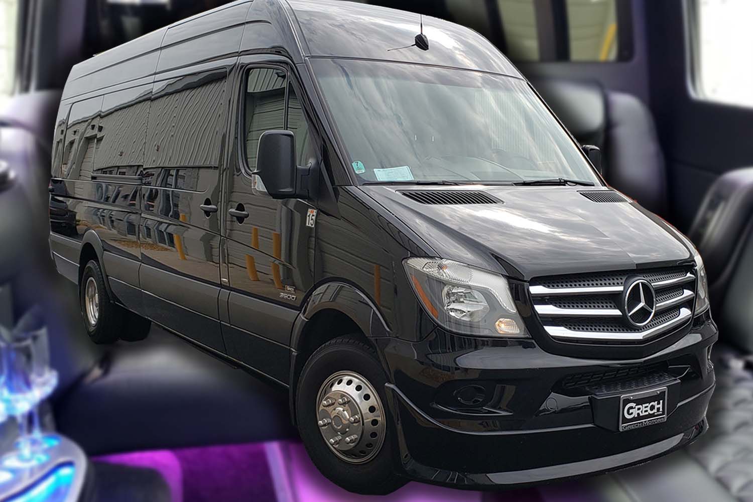 Midwest Coach Limo | Mercedes Grech Limo Bus