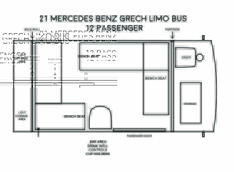 Midwest Coach Limo | Mercedes Grech Limo Bus